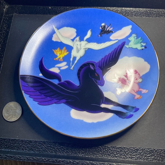 Disney | Other | Vintage Disney Fantasia Plates 65 New In Box ...